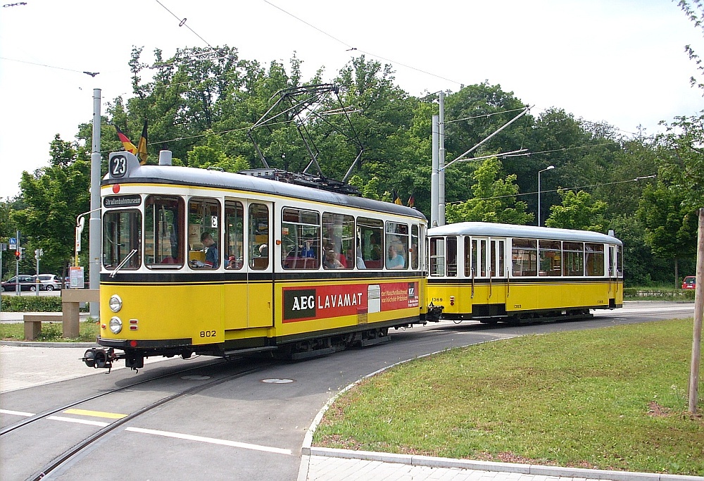 Stuttgarter historische Strassenbahn auf der Ruhbank Foto & Bild | bus ...