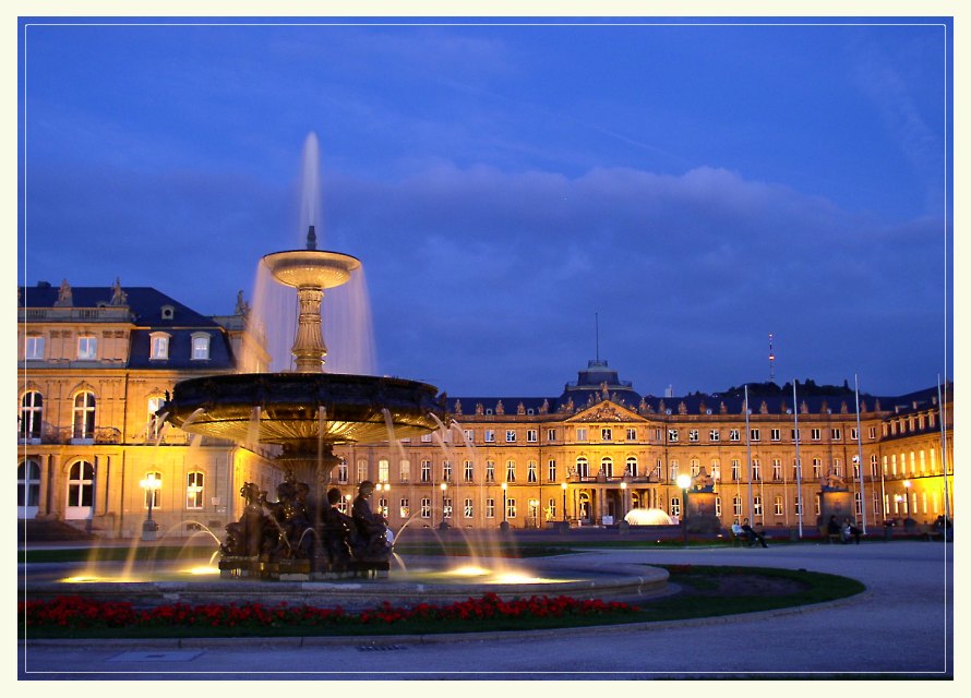 Stuttgarter Schloss Foto & Bild | deutschland, europe, baden ...