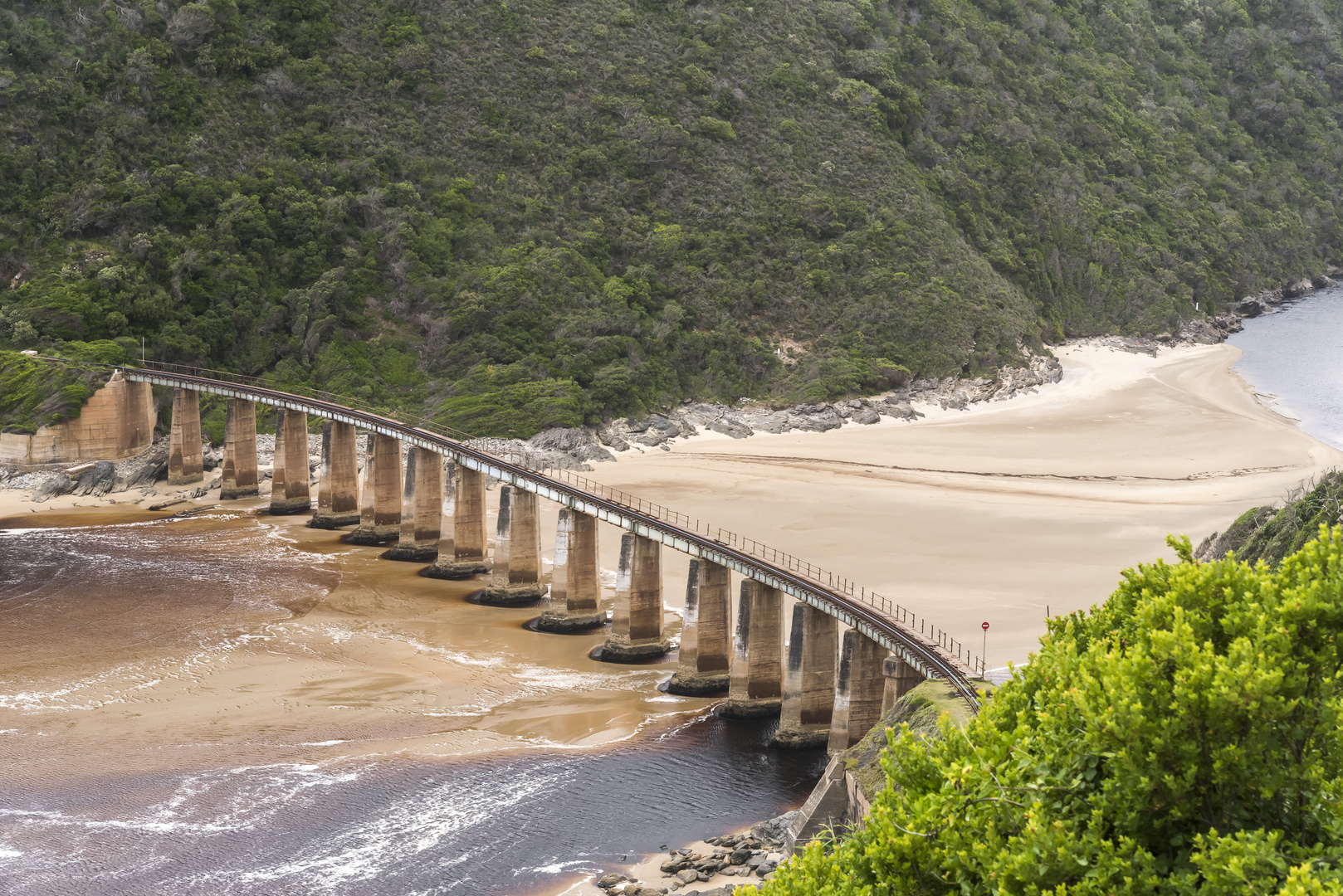 Südafrika – Kaaimans River Bridge bei Wilderness Foto & Bild | world ...