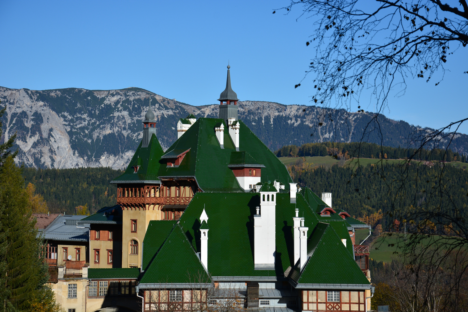 Südbahnhotel Semmering Foto & Bild | landschaft, lebensräume, semmering ...