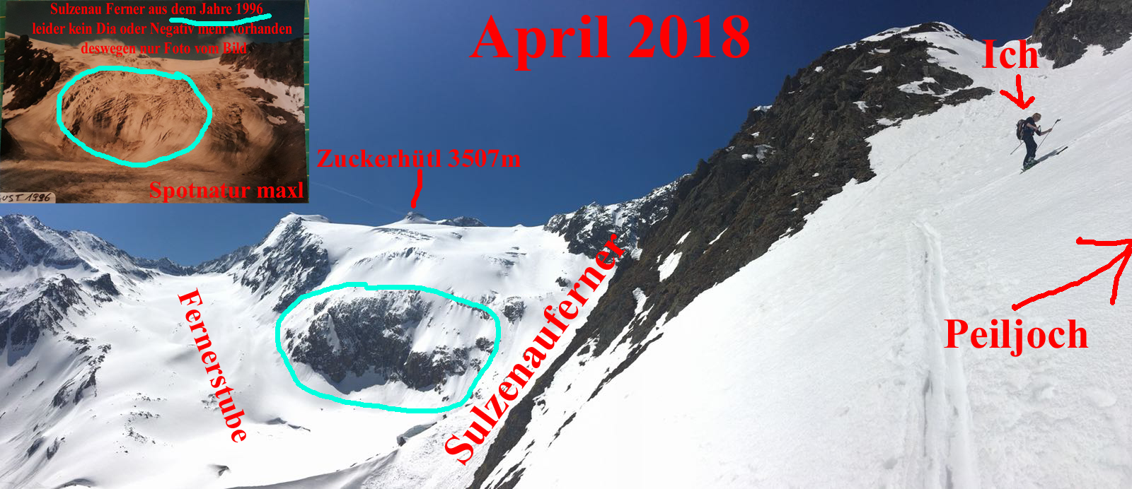 Sulzenau Ferner 2018 - 1996 Foto & Bild | europe, Österreich ...