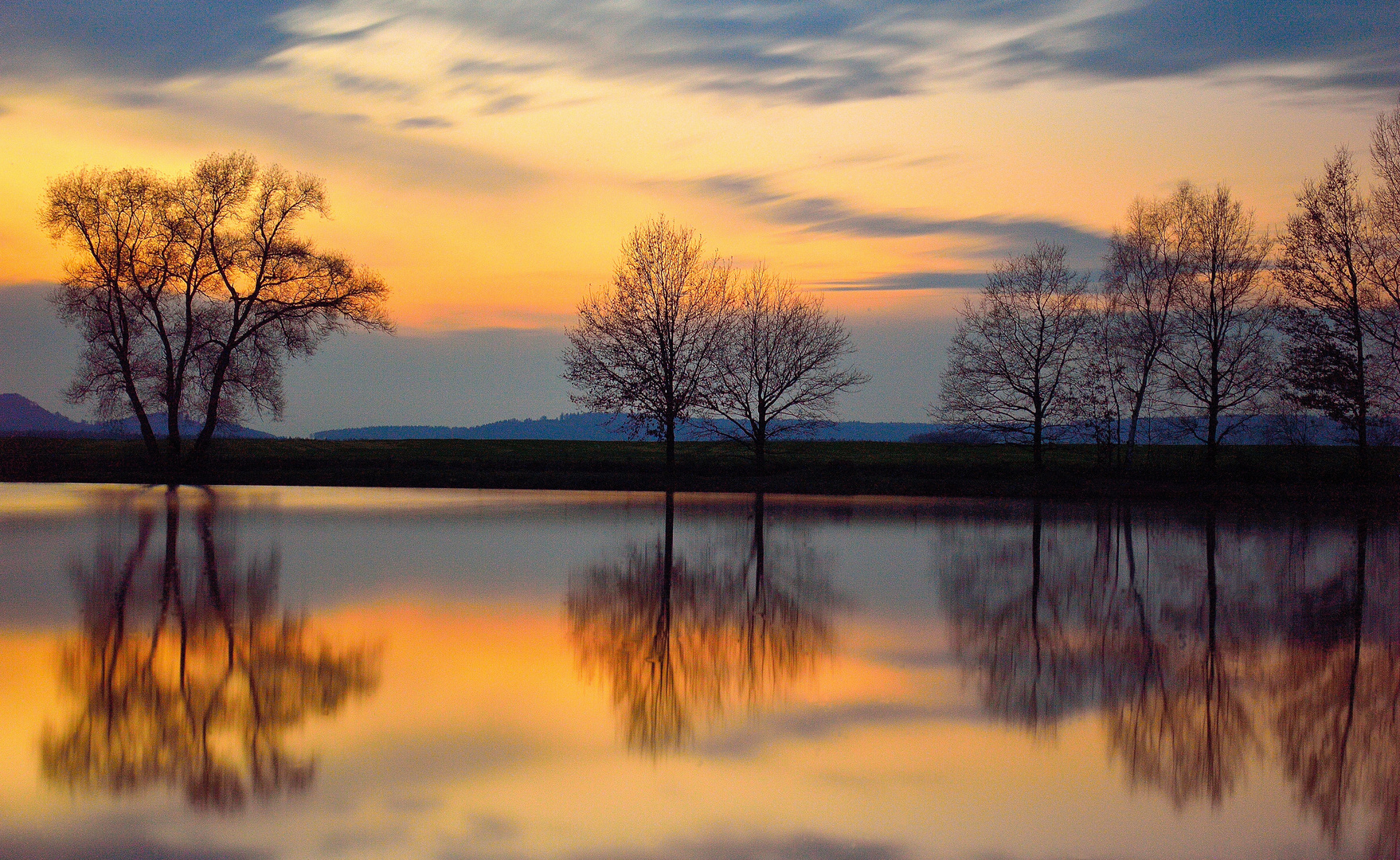 sunset Foto & Bild | landschaft, bach, fluss & see, fotos Bilder auf ...