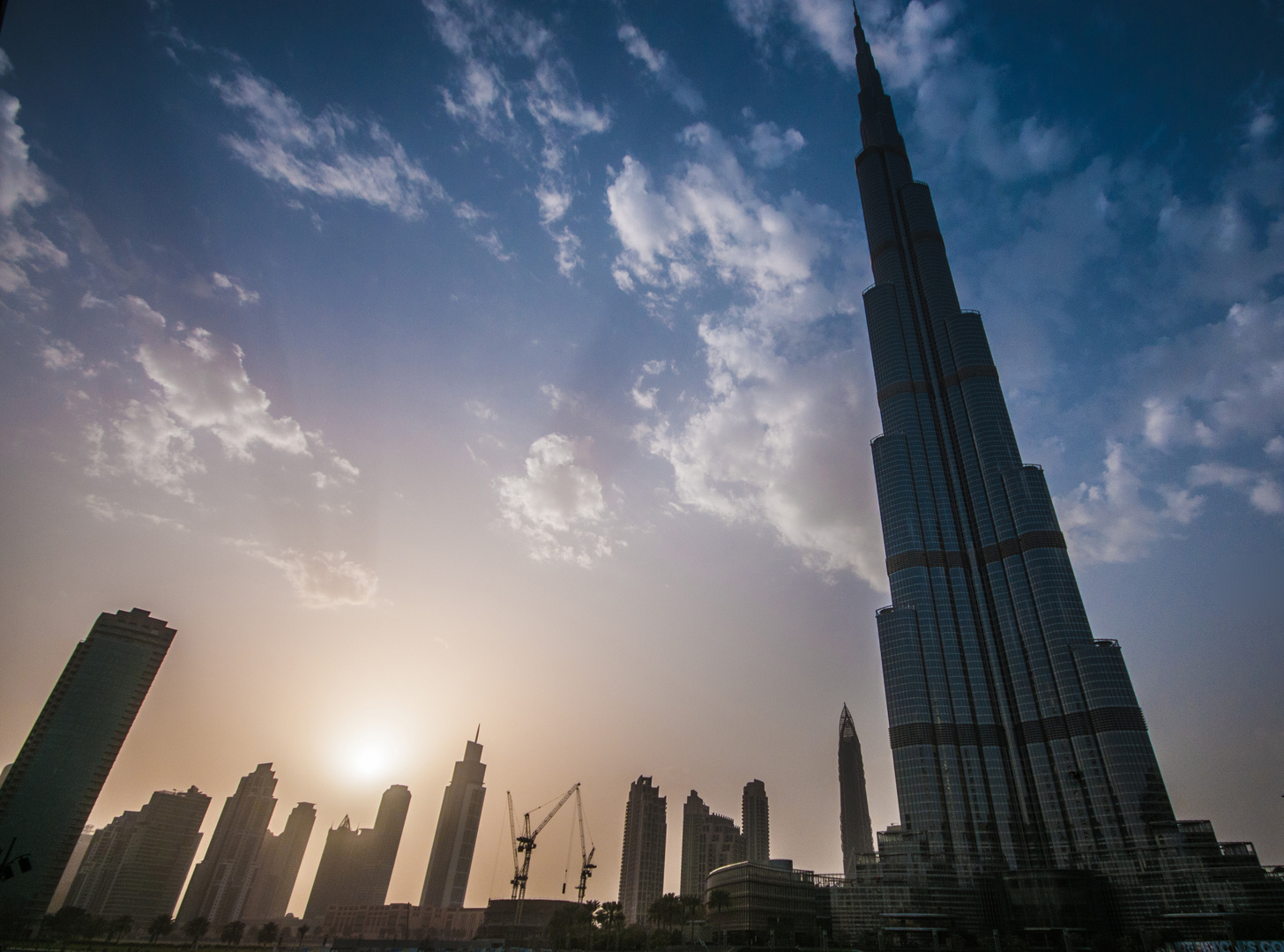 Sunset am Khalifa Foto & Bild | asia, middle east, united arab emirates ...