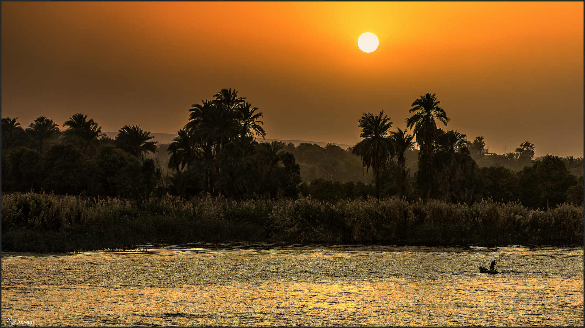 Sunset am Nil Foto & Bild | sunset, world, sonnenuntergang Bilder auf ...