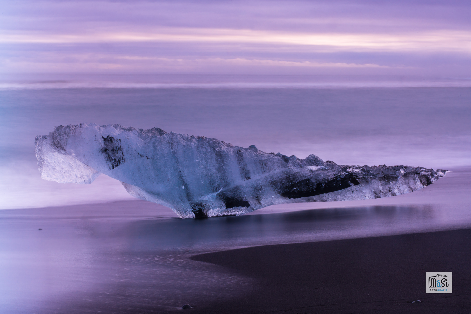Sunset at Diamond Beach Foto & Bild | fotos, world, youth Bilder auf ...