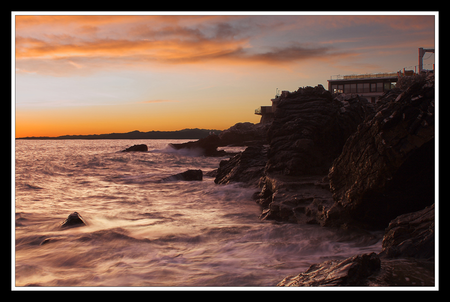 Sunset Bagni Cica Genova Foto % Immagini| paesaggi, mare, natura Foto ...