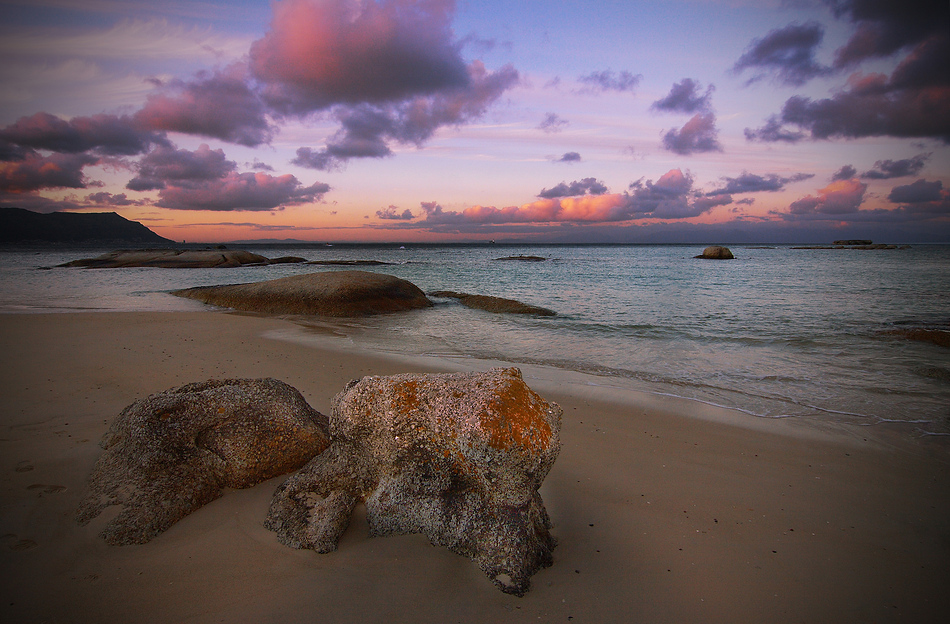Sunset @ Boulders Beach Foto & Bild | africa, southern africa, south ...