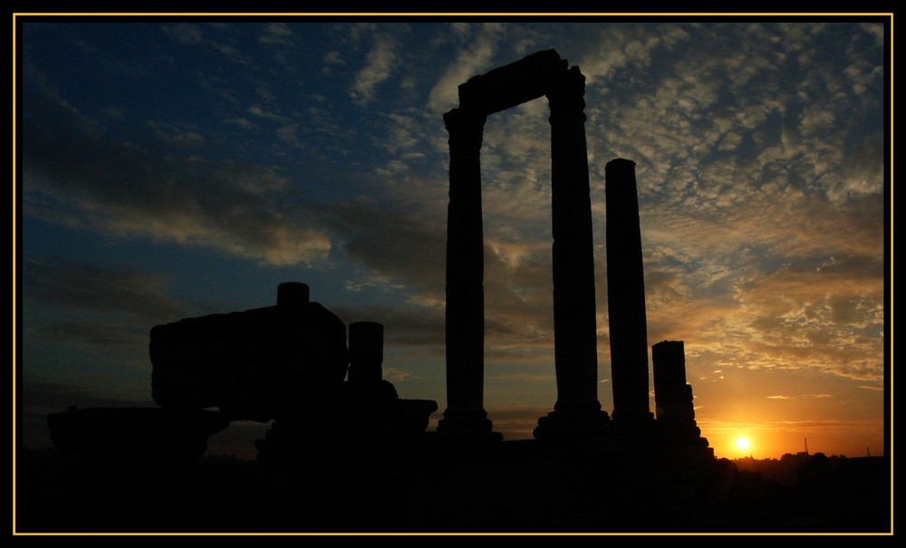 Sunset in Amman Foto & Bild | asia, middle east, jordan Bilder auf ...