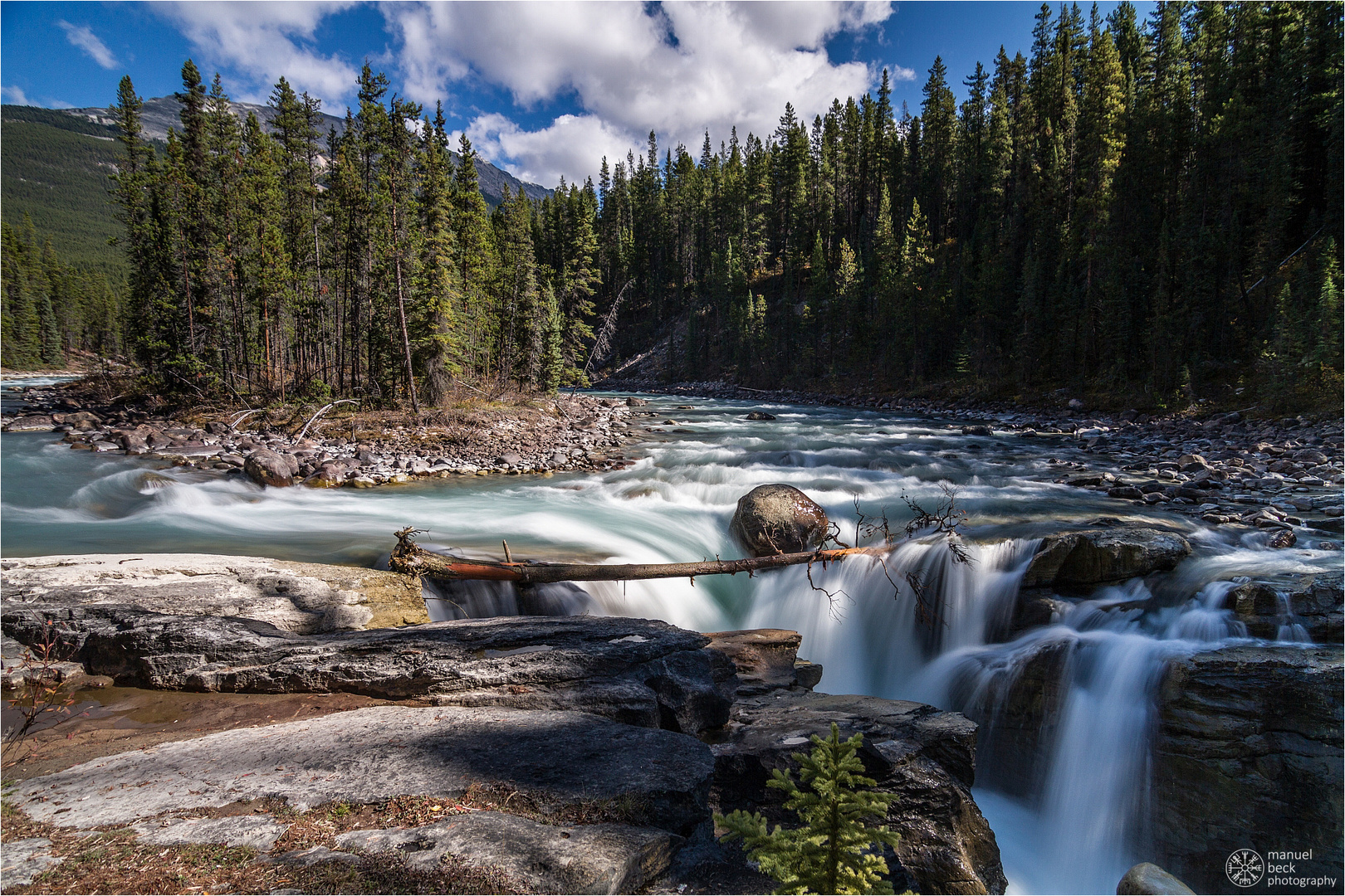 sunwapta falls Foto & Bild | world, wald, wasser Bilder auf fotocommunity