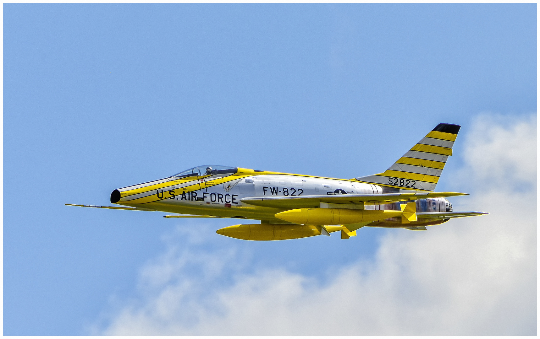 Super Sabre Foto & Bild | airplane, verkehr, technik Bilder auf ...