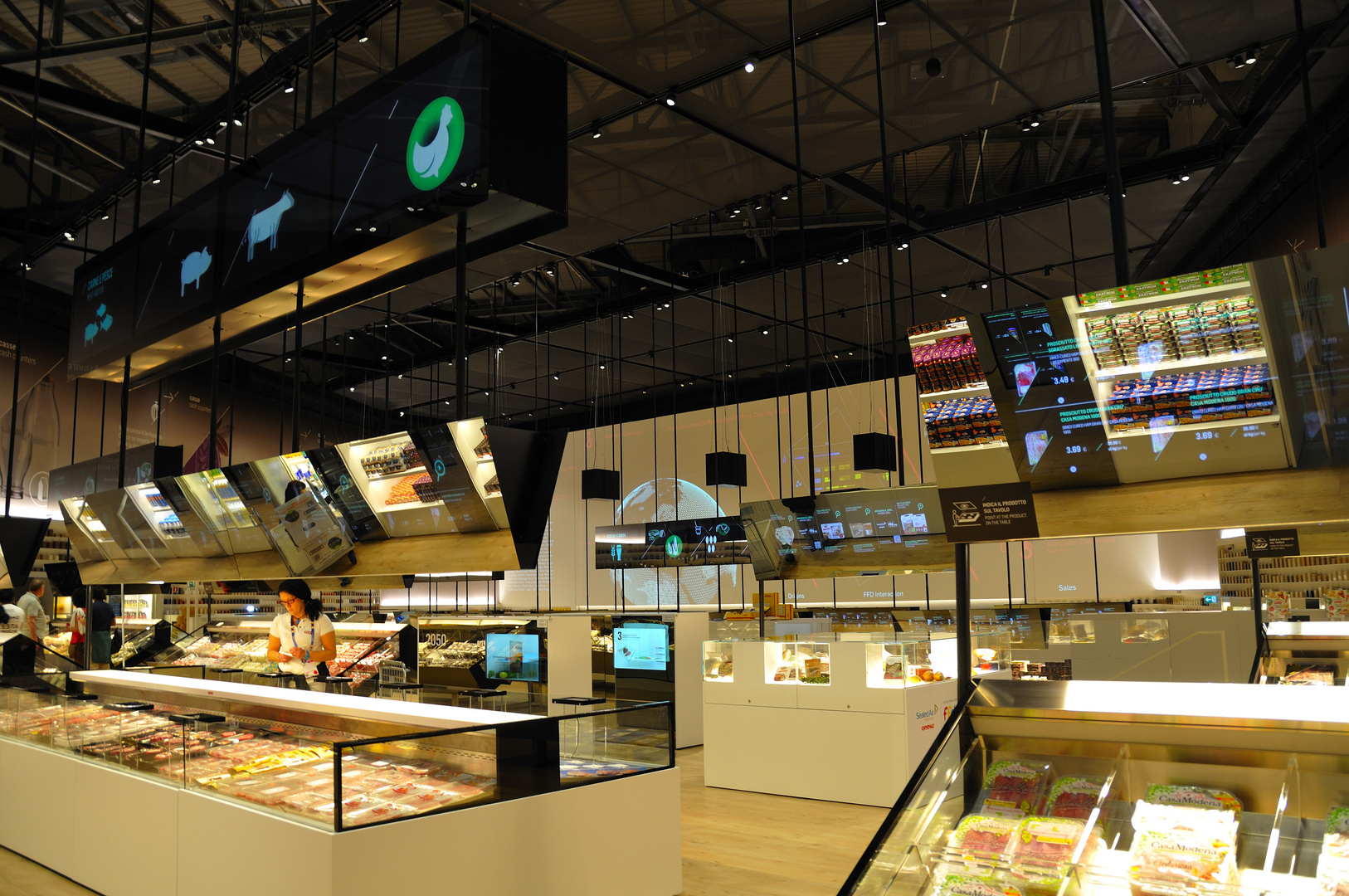 Supermarkt der Zukunft Foto & Bild | architektur, innenaufnahmen ...