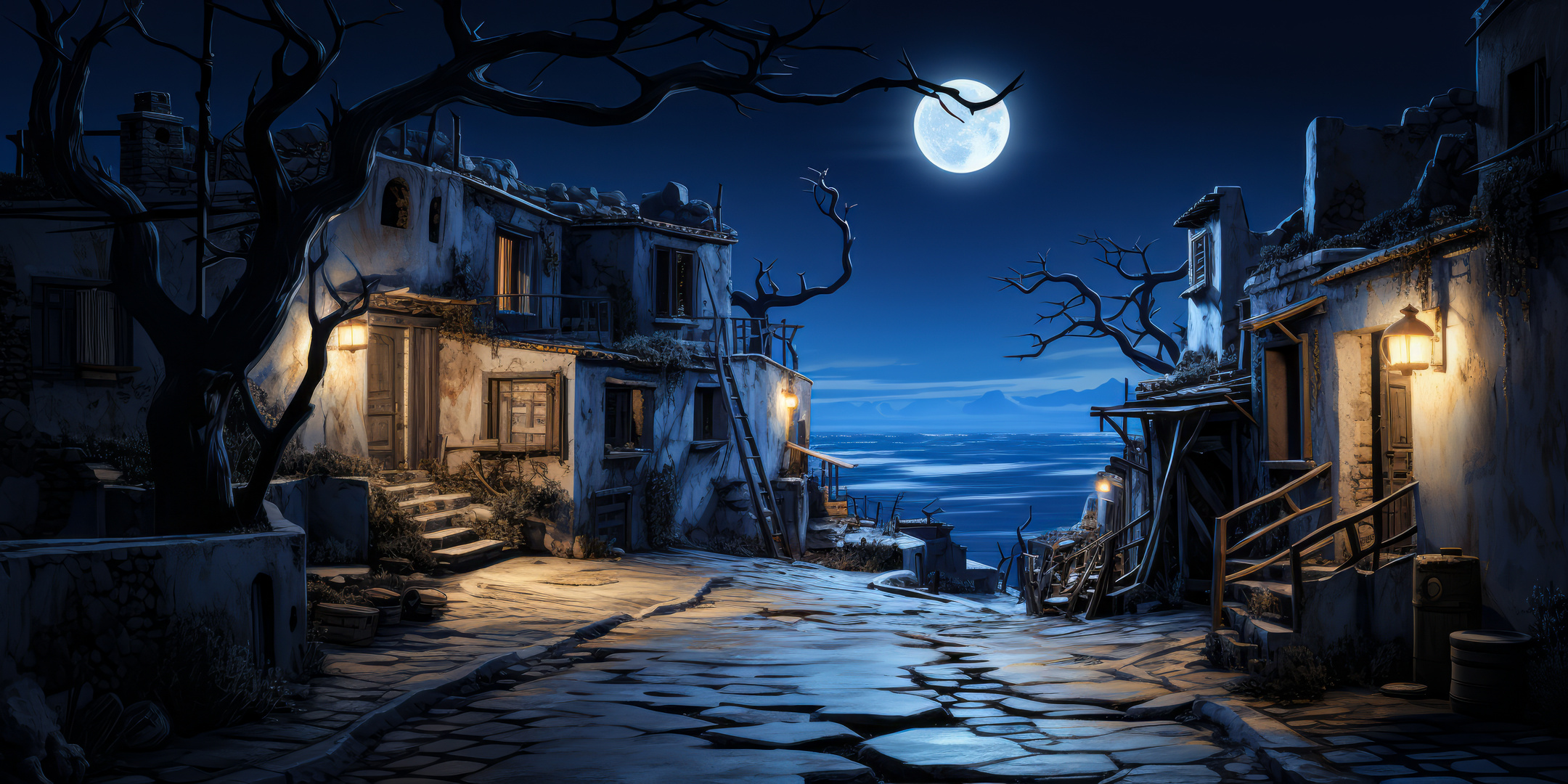 Supermond verpasst Foto & Bild | ki - montagen, digiart, art Bilder auf fotocommunity