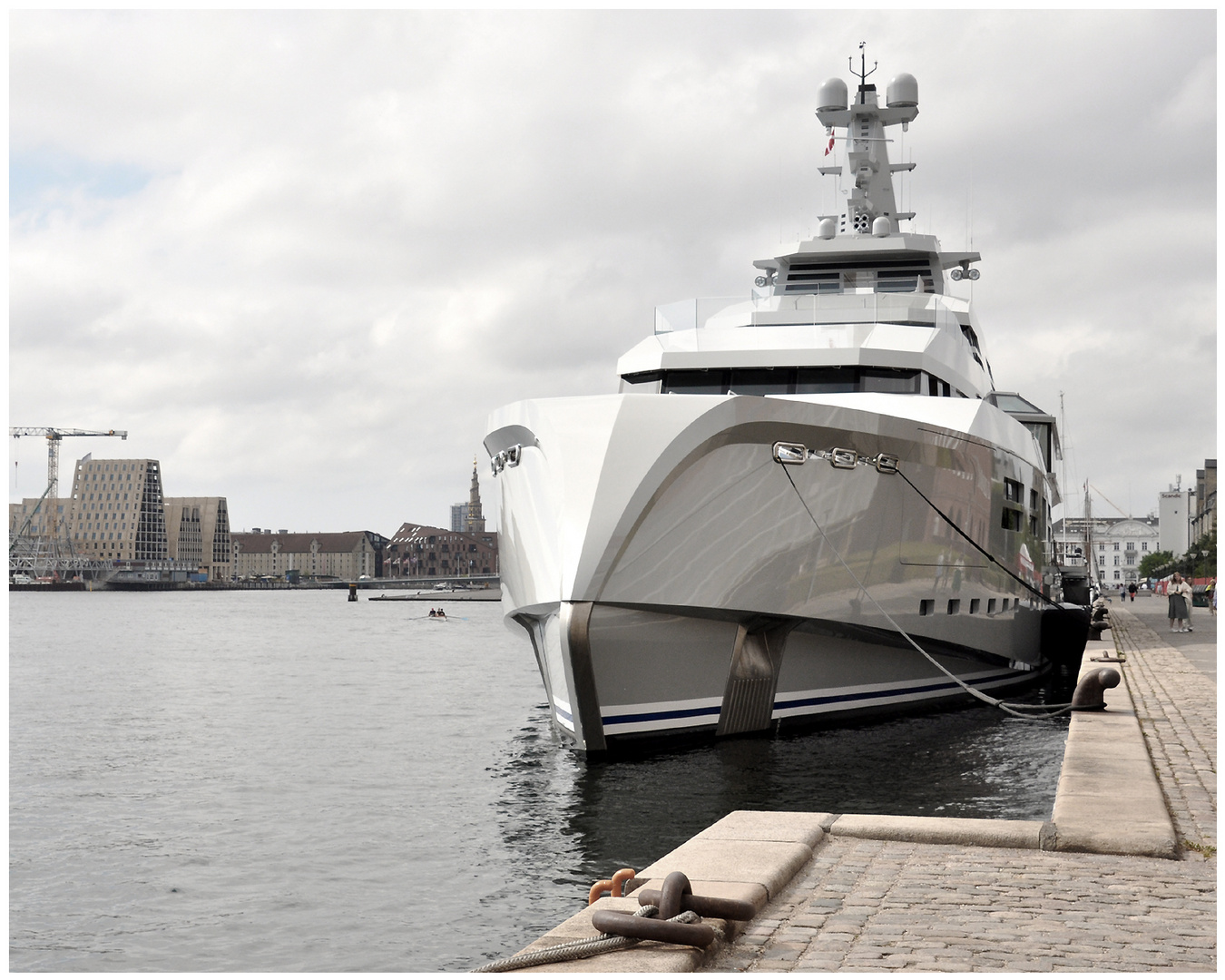 "Superyacht" NORN Foto & Bild | hafen, spiegelung, denmark Bilder auf ...