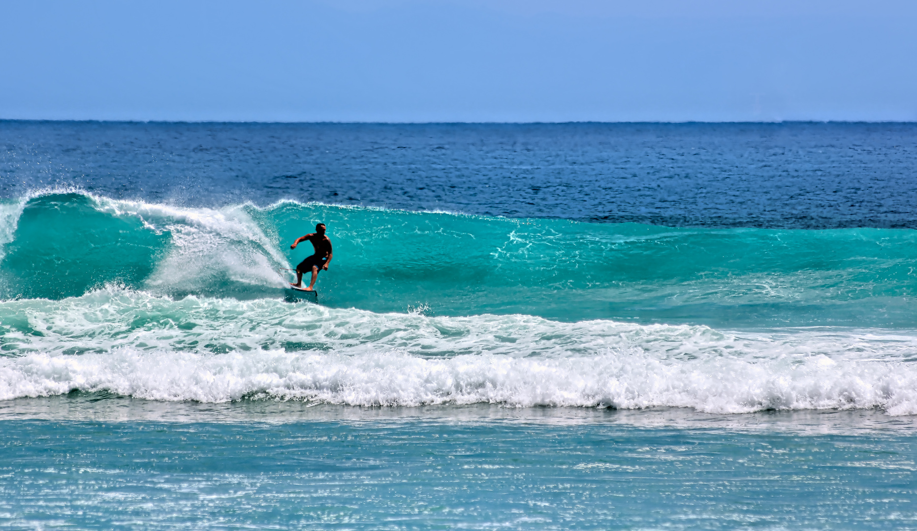 Surfin' Foto & Bild | sport, erwachsene, landschaft Bilder auf ...