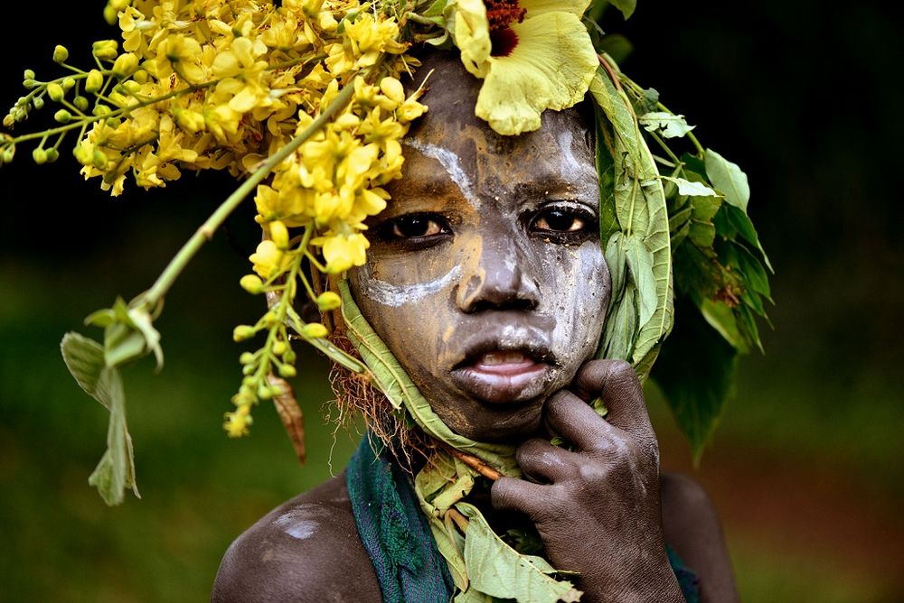 Surma Baby Foto % Immagini| nature, portrait, etiopia Foto su fotocommunity