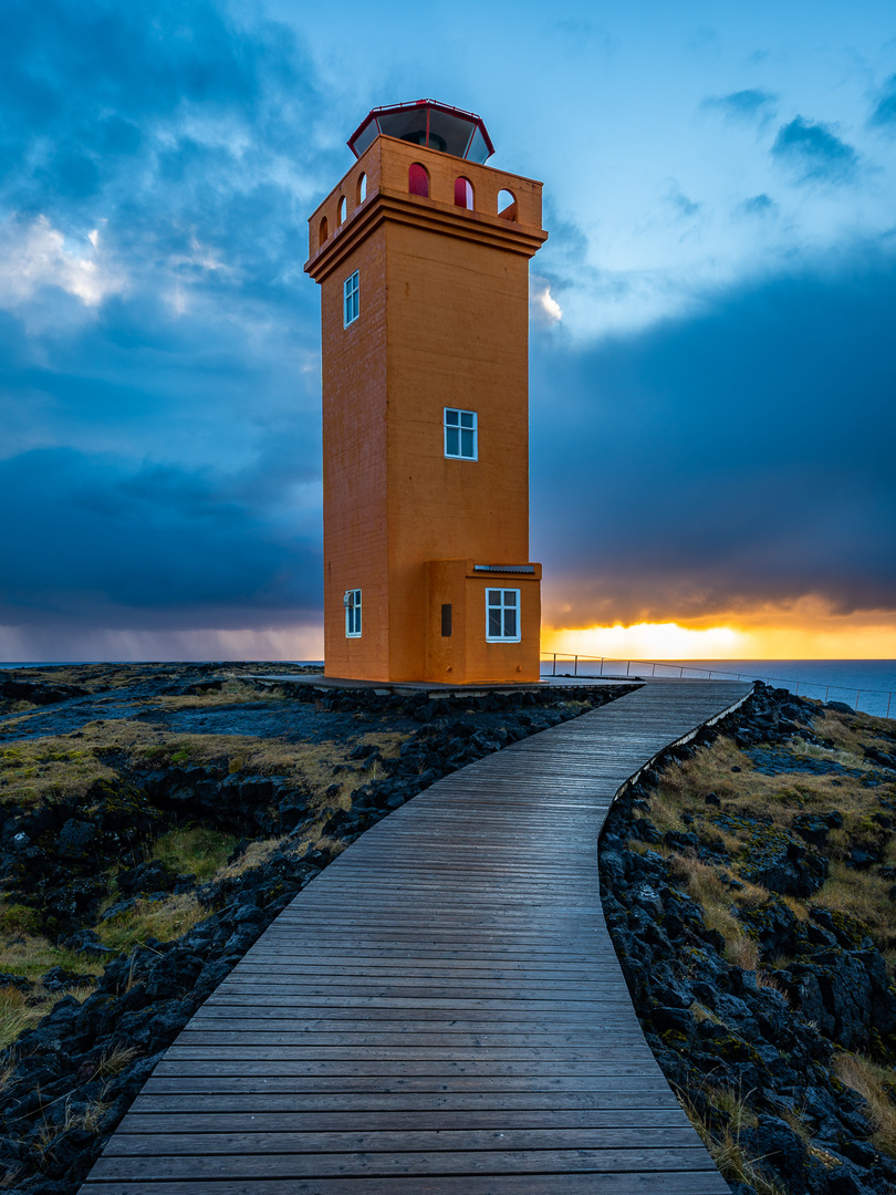 Svörtuloft Lighthouse (Iceland) Foto & Bild | architektur, europe ...