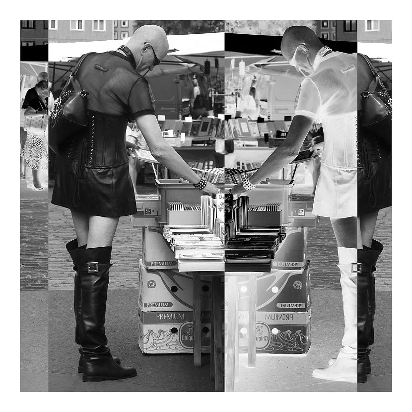 S/W Foto & Bild | experimente, gespiegelt, menschen Bilder auf fotocommunity