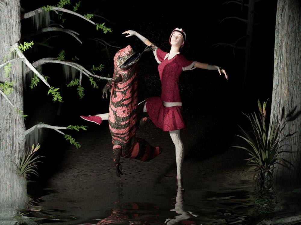 Swamp Dance (reload) Foto & Bild | rendering, digiart, fantasy Bilder ...