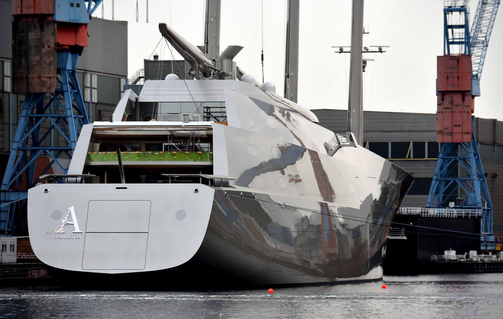 SY " A " Hamilton Foto & Bild | hafentouren , verkehr, fahrzeuge Bilder ...