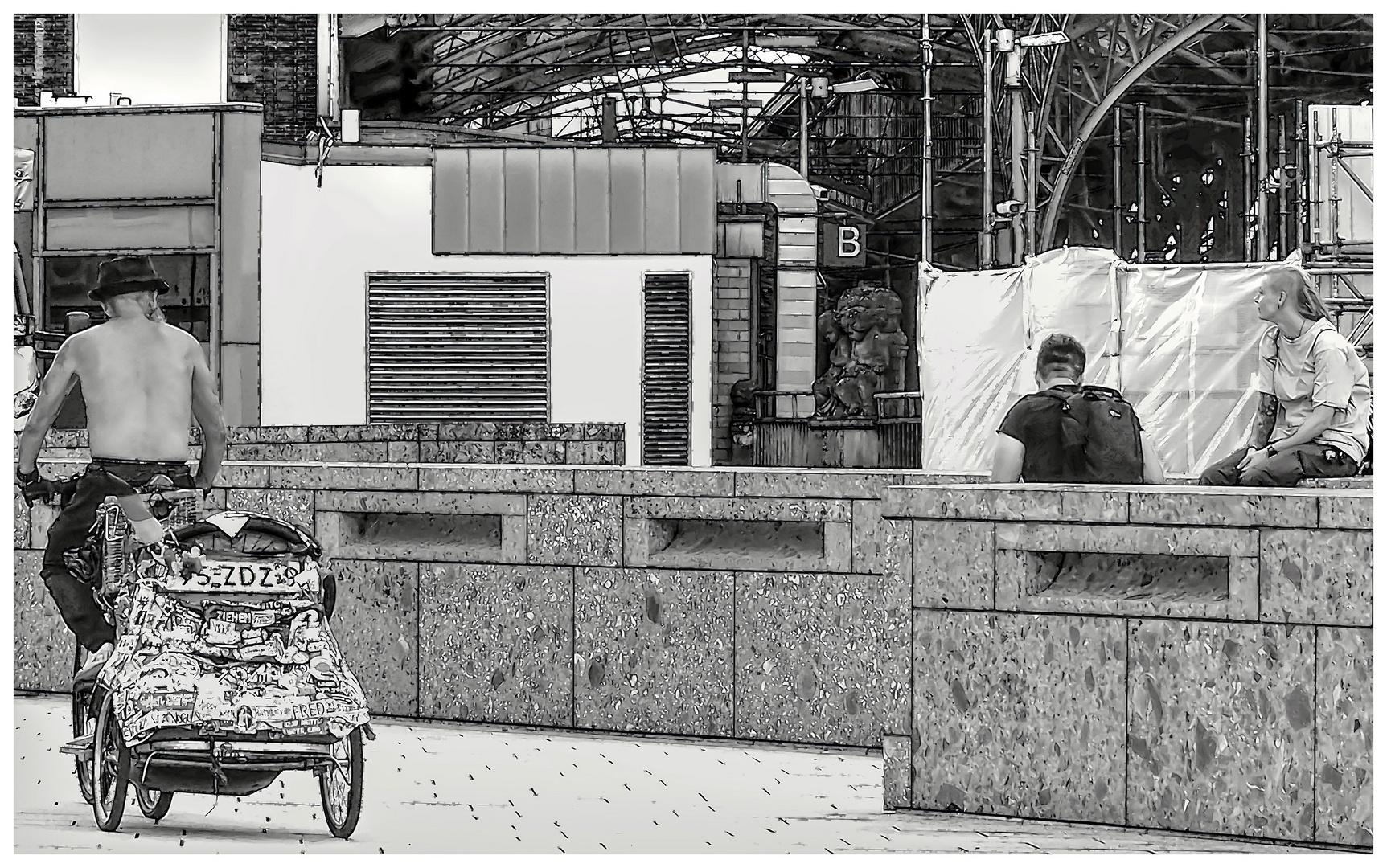 Szene Foto & Bild | streetfotografie mit menschen, monochrom, bildbearbeitung nachgefragt Bilder ...