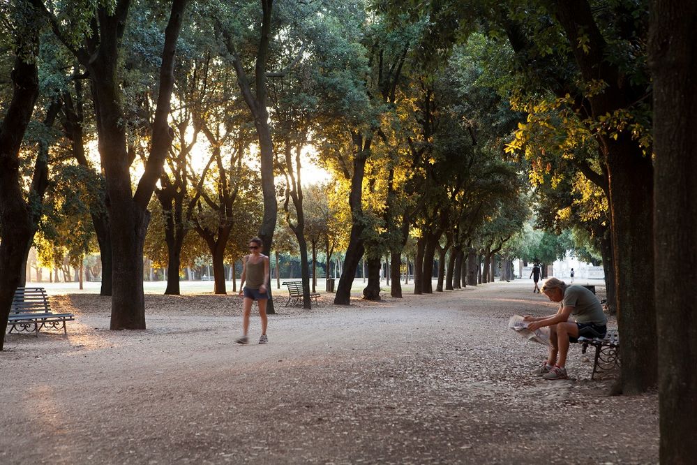 Szene im Park Foto & Bild | erwachsene menschen, alltagsereignisse, menschen in der freizeit ...