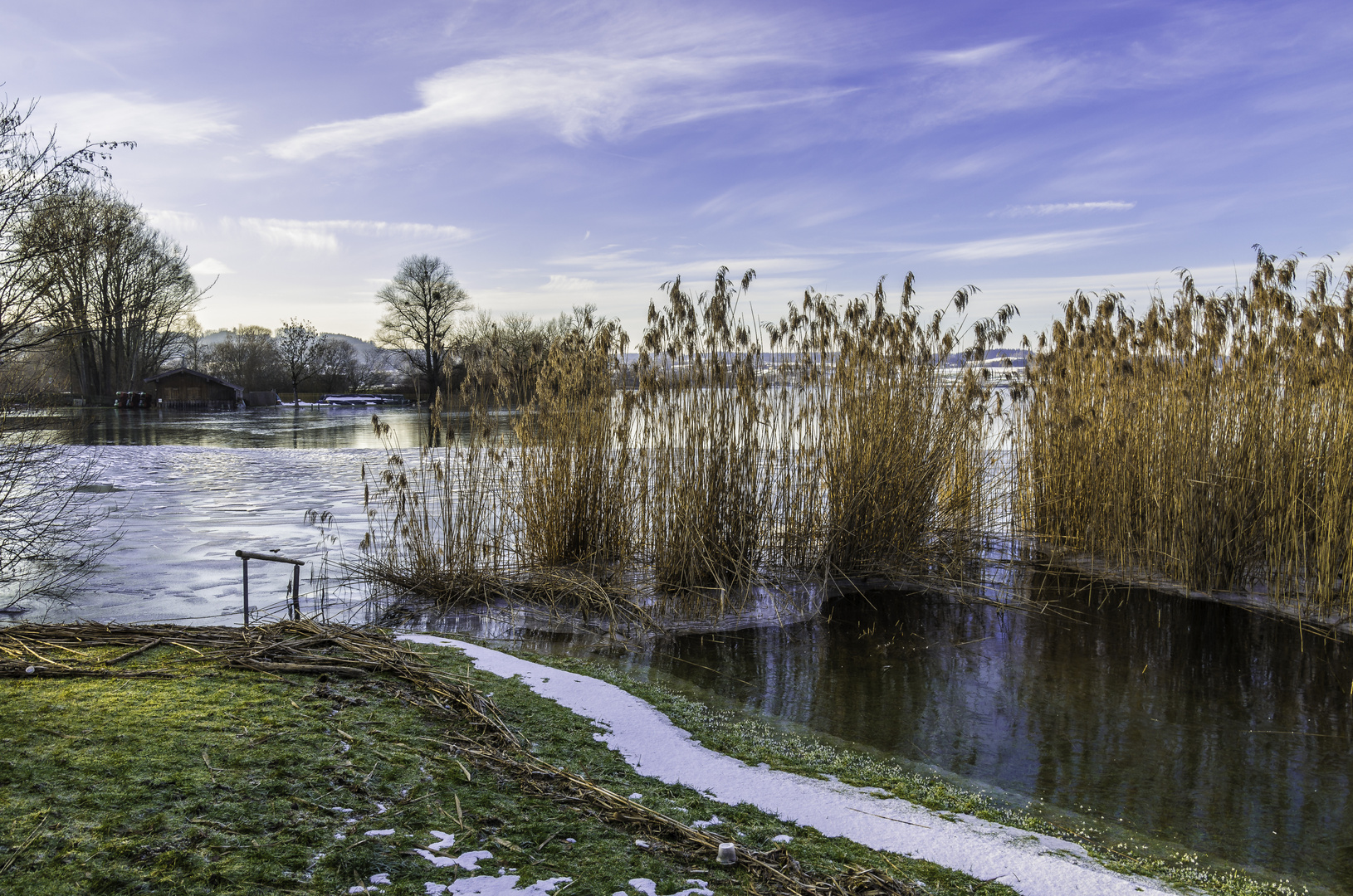 Tachinger See Foto & Bild | landschaft, jahreszeiten, winter Bilder auf ...