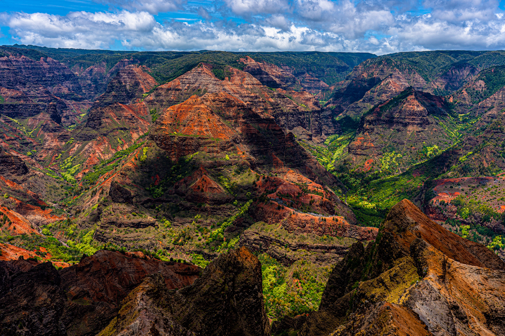 Täler auf der Hawaii Insel Kauai Foto & Bild | north america, united ...