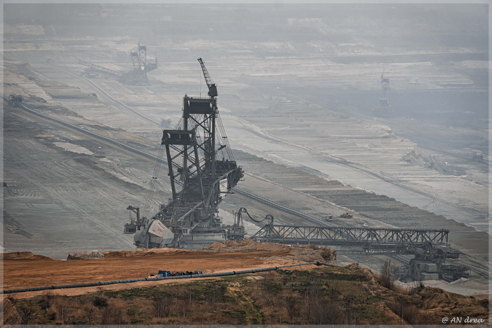 Tagebau Hambach Abraumbagger Foto & Bild | industrie und technik ...