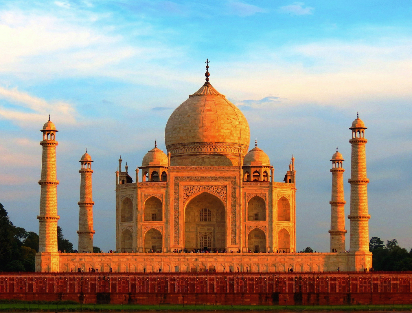 Taj Mahal Backside Foto & Bild | asia, india, south asia Bilder auf ...