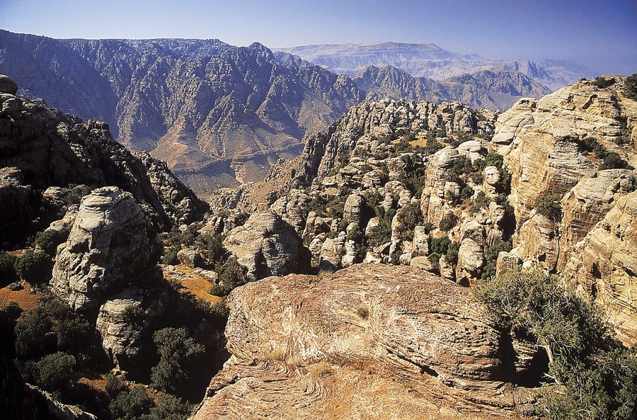 Tal von Dana Foto & Bild | asia, middle east, jordan Bilder auf ...