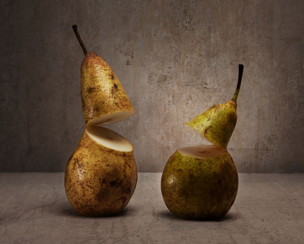 Talking Pears Foto & Bild | fotomontage, art, composing Bilder auf ...