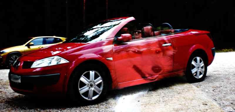 Tammy auf dem Auto Foto & Bild | rot, digiart, auto Bilder auf ...