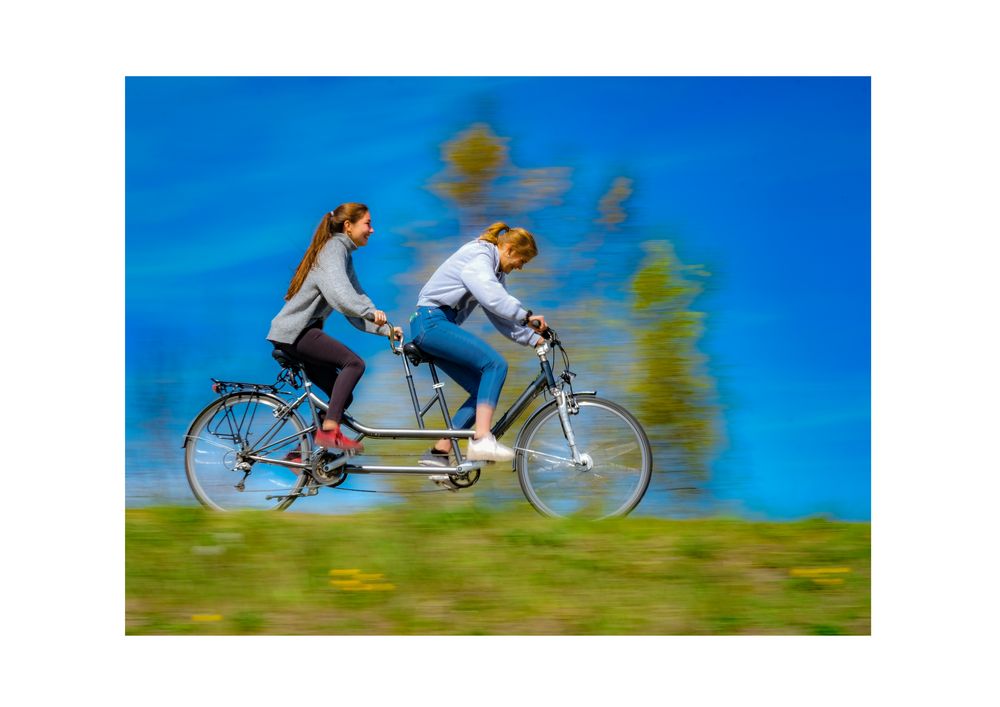 Tandem Foto & Bild | streetfotografie mit menschen, menschen Bilder auf ...