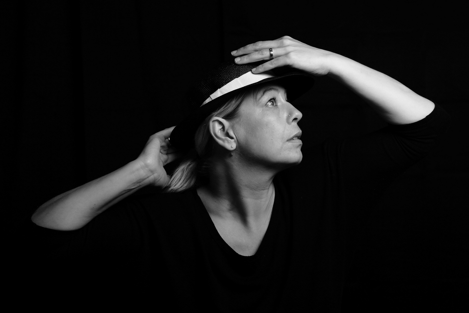 Tango solo Foto & Bild | studio, indoor, monochrome Bilder auf ...