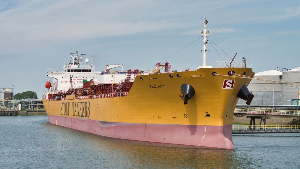 Tankschiff "Stolt Acer" im Hafen Rotterdam Foto & Bild | holland ...