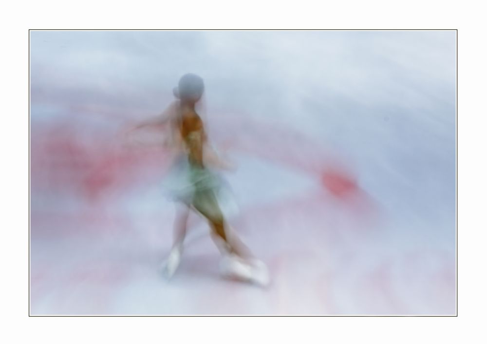 Tanz auf dem Eis 1 Foto & Bild | kunstfotografie & kultur, tanz, fotokunst Bilder auf fotocommunity