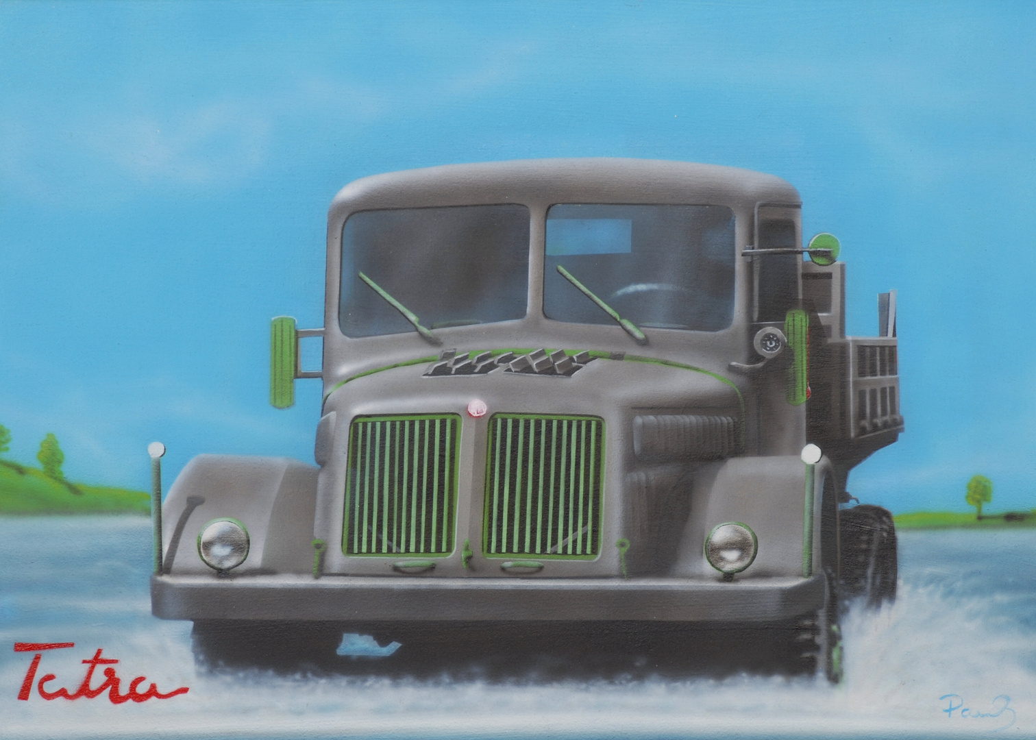 Tatra 111 Foto & Bild | baumaschinen, verkehr & fahrzeuge, schiene und ...