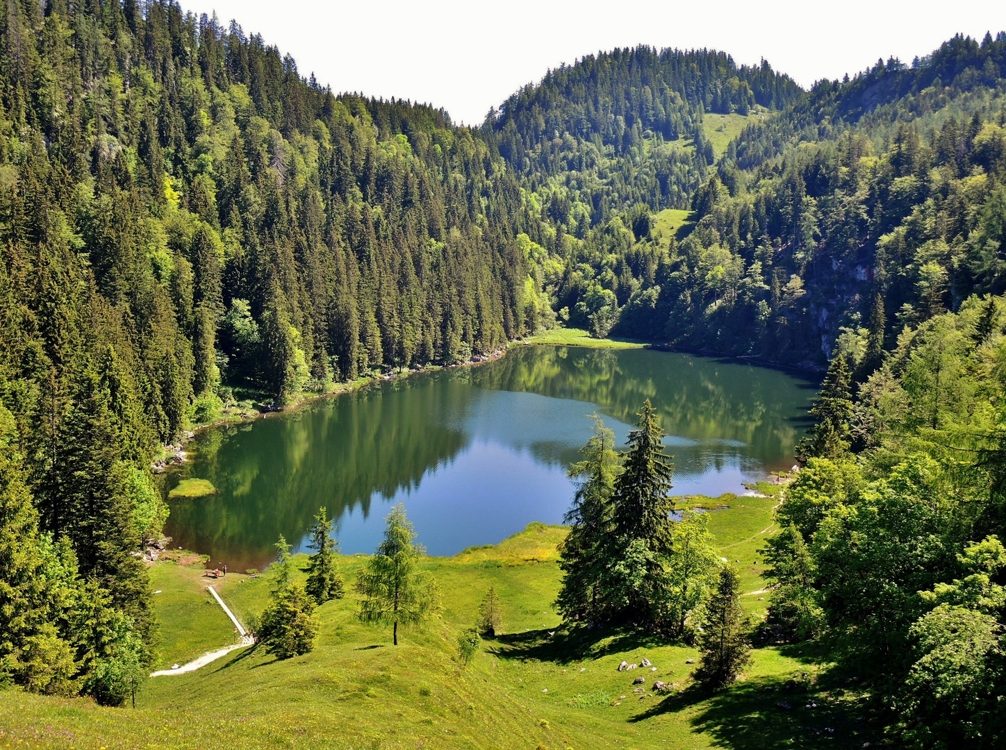 Taubensee Foto & Bild | landschaft, berge, kaiserwinkel Bilder auf ...