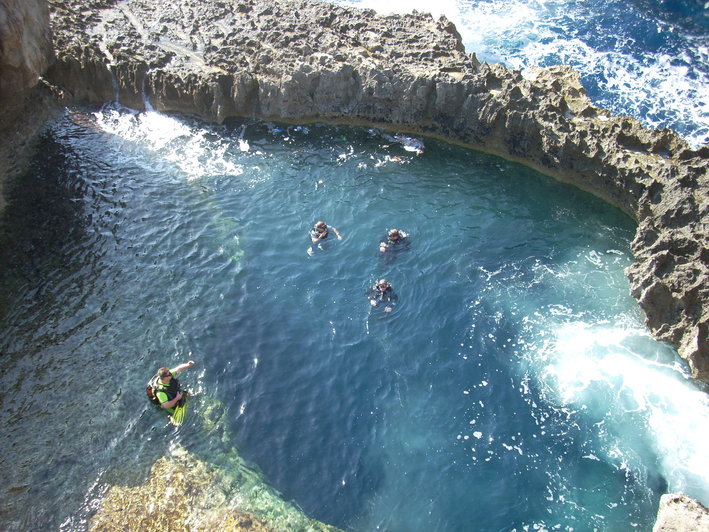 Tauchen am Azurwindow Foto & Bild | europe, malta, gozo Bilder auf ...