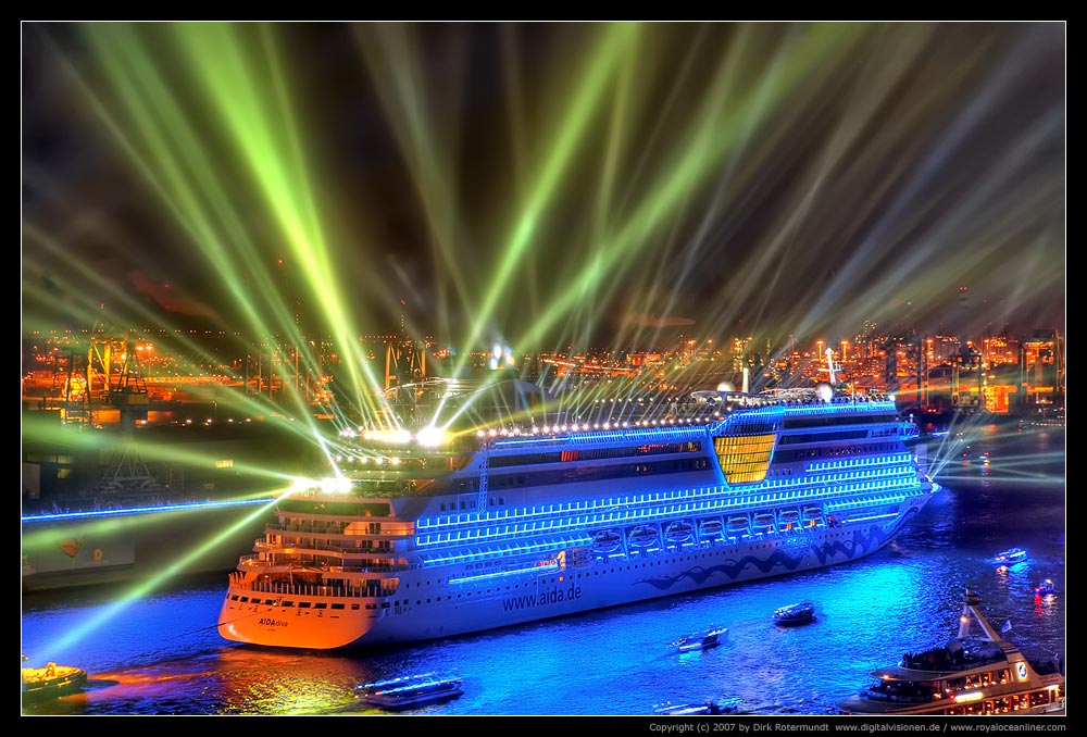Taufe der AIDA Diva /IV. Foto & Bild | schiffe und seewege ...