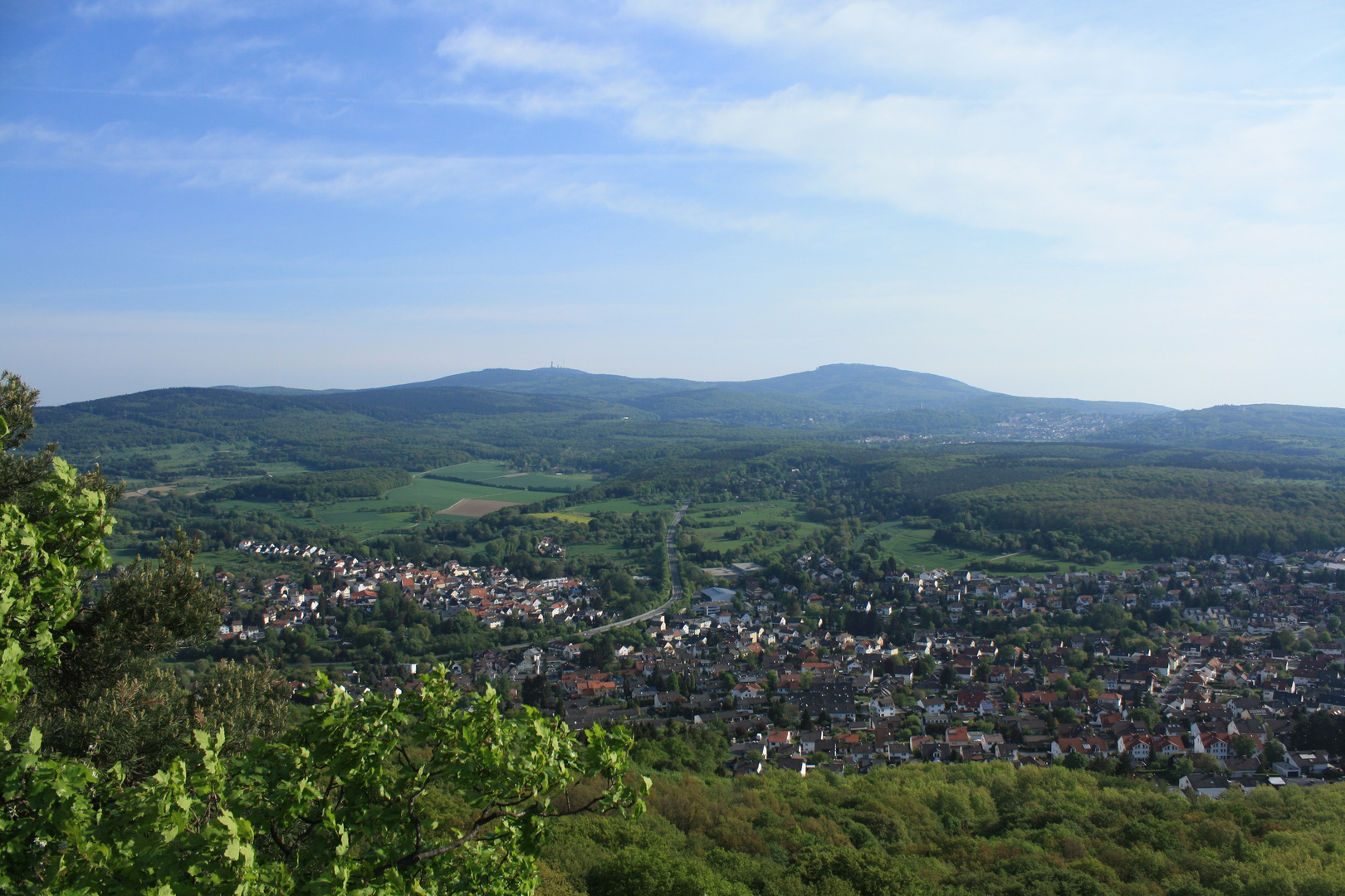 Taunus Blick Foto & Bild | landschaft, berge, wandern Bilder auf ...