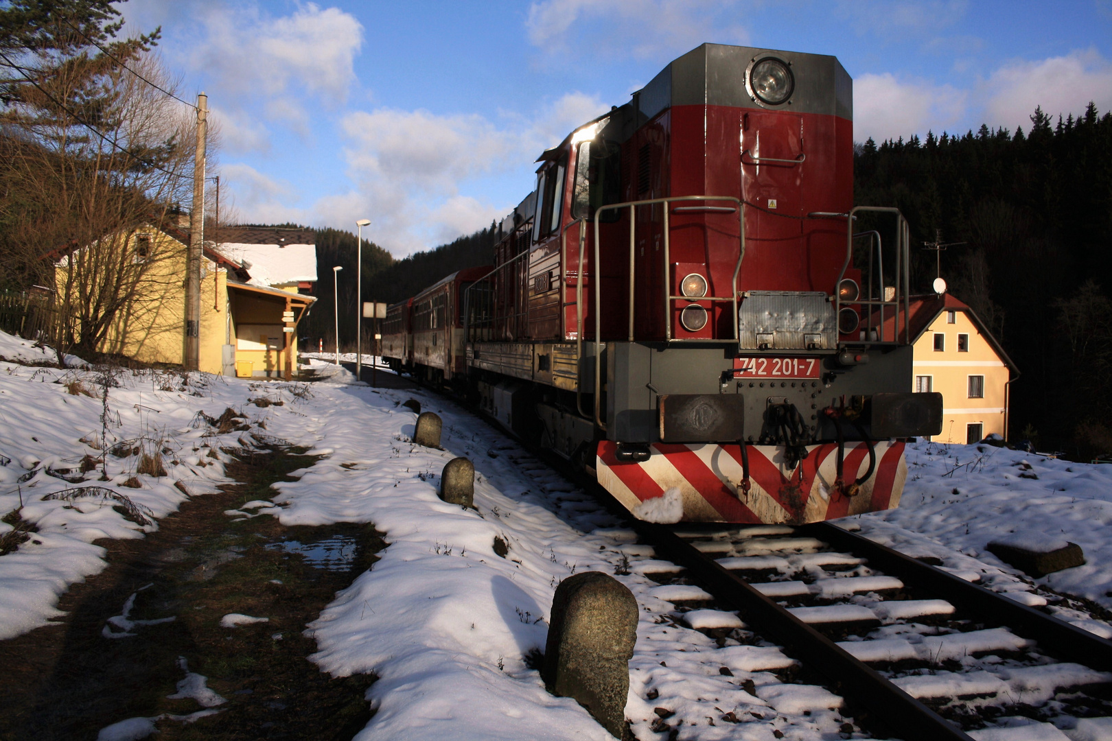 Tauwetter Foto & Bild | eisenbahn, osteuropäische eisenbahn, cd Bilder auf fotocommunity