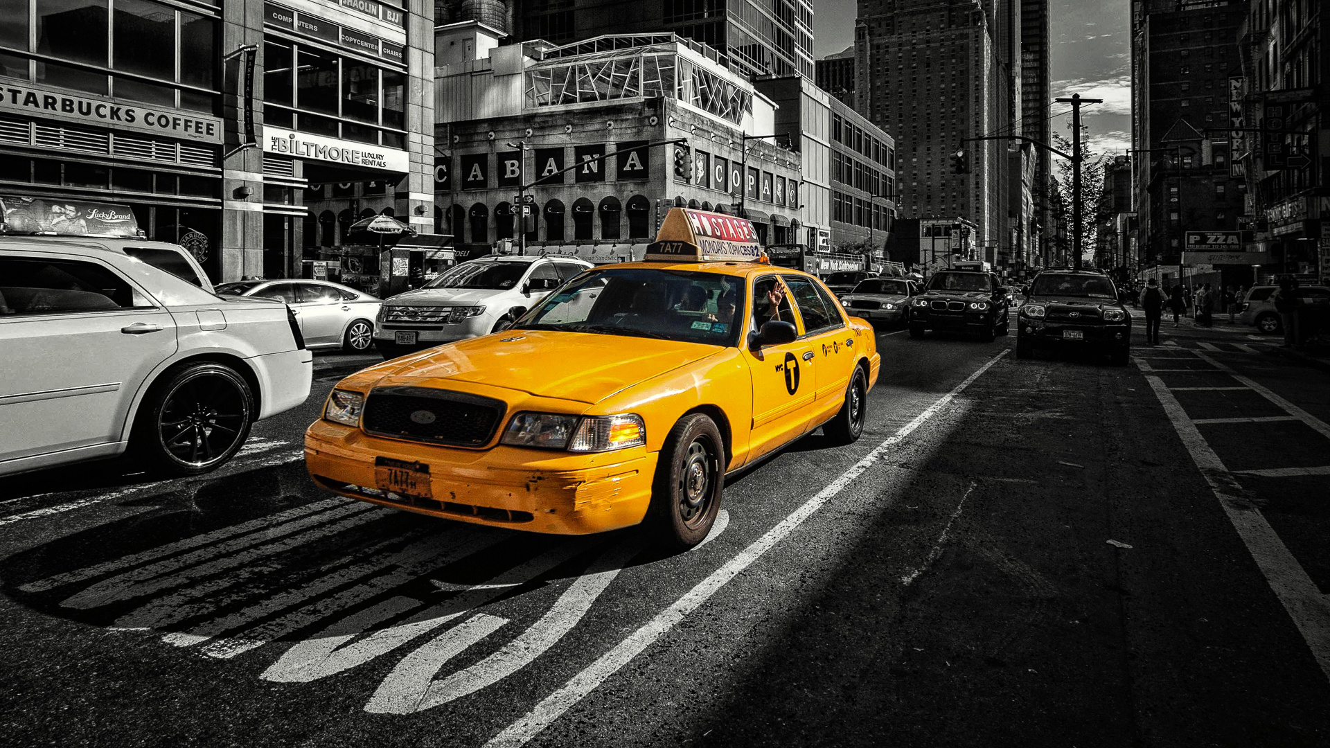 TAXI in NY Foto & Bild | world, new york, america Bilder auf fotocommunity