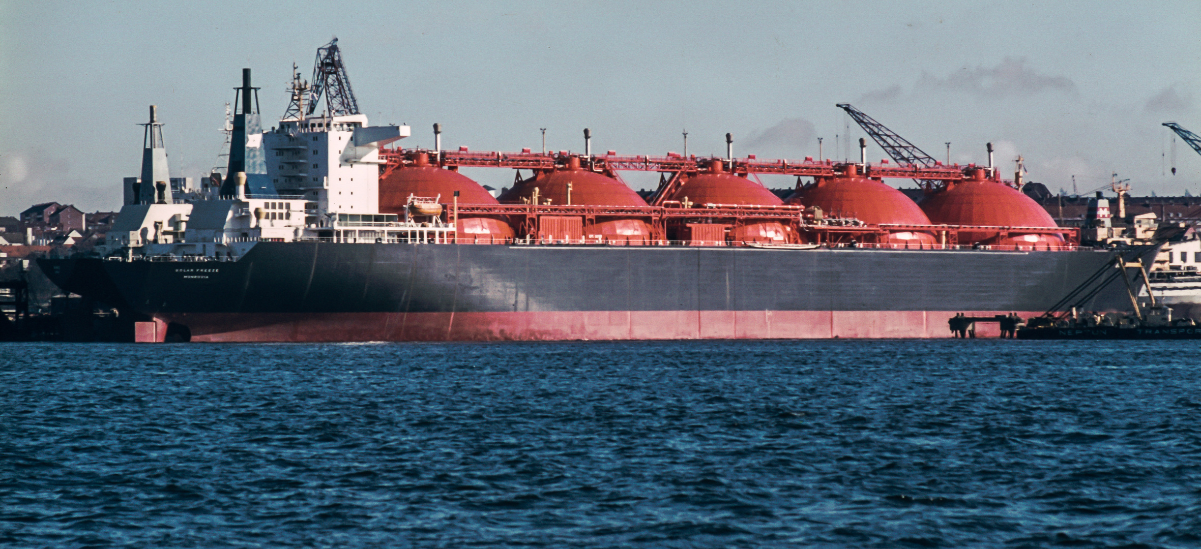 Technisches Neuland: Gastanker in den 70er Jahren Foto & Bild | world ...
