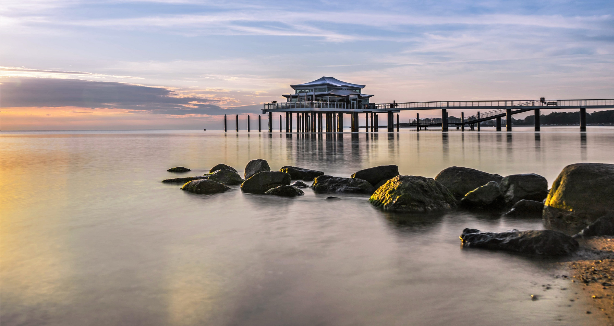 Teehaus Foto & Bild | world, wasser, sonnenaufgang Bilder auf fotocommunity