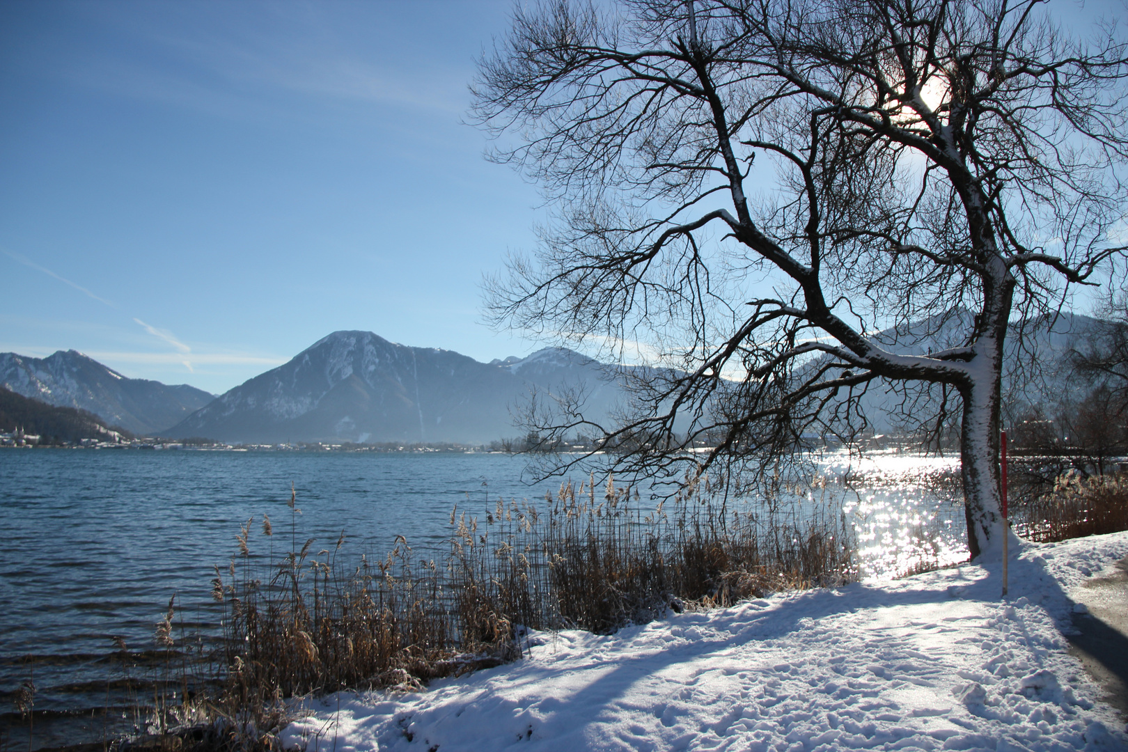 Tegernsee im Januar Foto & Bild | outdoor, natur, landschaft Bilder auf ...