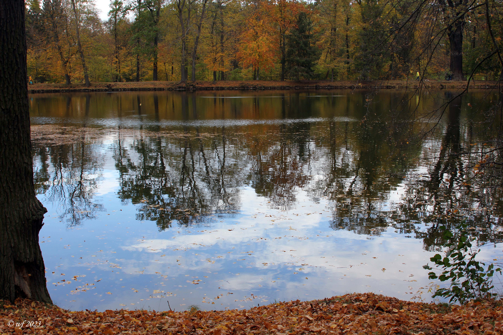 Teich in Herbstfarben Foto & Bild | landschaft, jahreszeiten, herbst Bilder auf fotocommunity