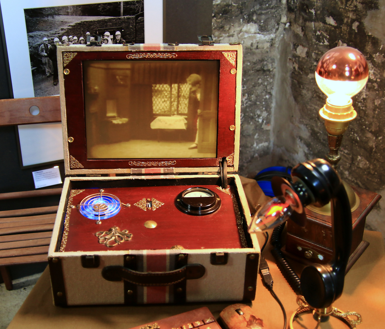 Tele Kommunikator Foto & Bild | steampunk, handarbeit, technik Bilder ...