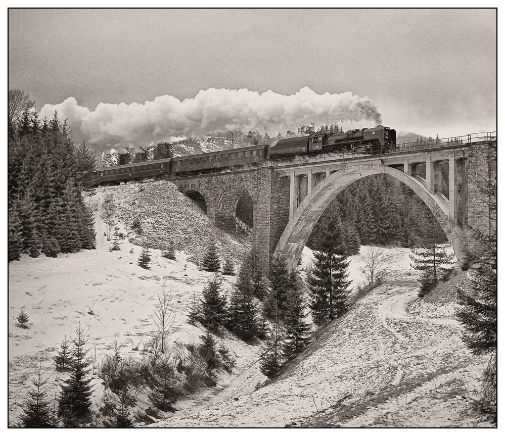 Telgárt Viadukt Foto & Bild | historische eisenbahnen, eisenbahn ...