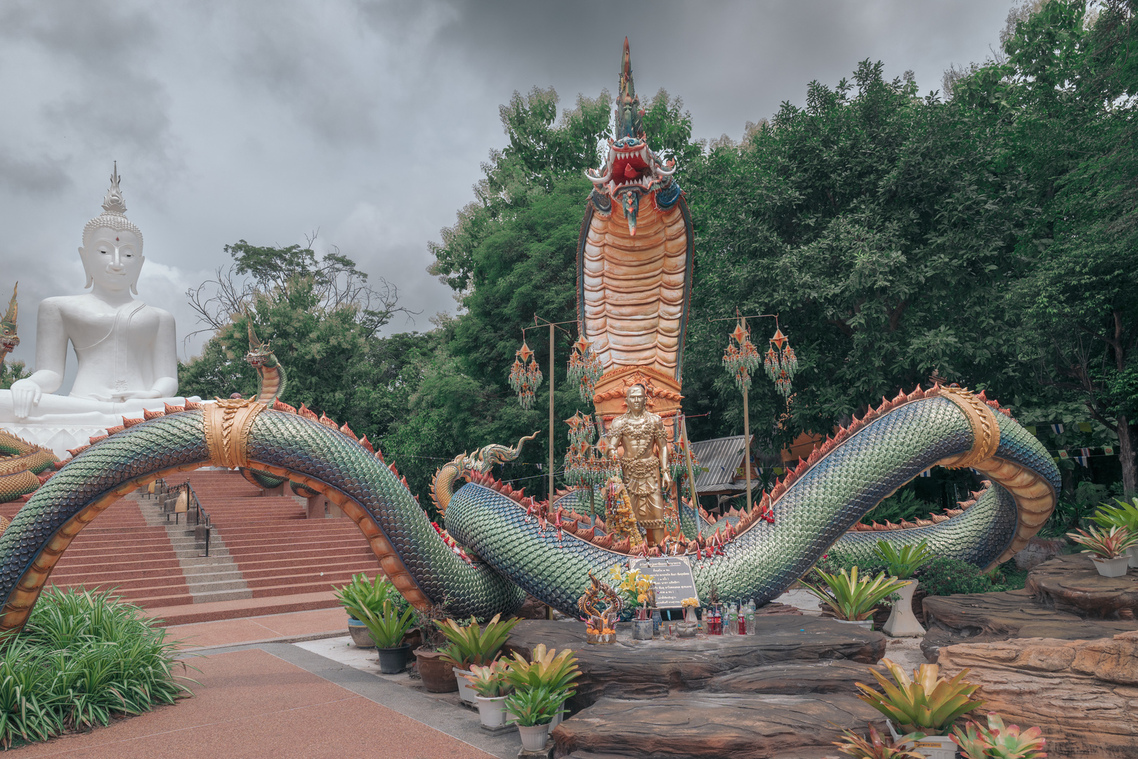 Tempel in Kranuan, Thailand Foto & Bild | world, outdoor, natur Bilder ...